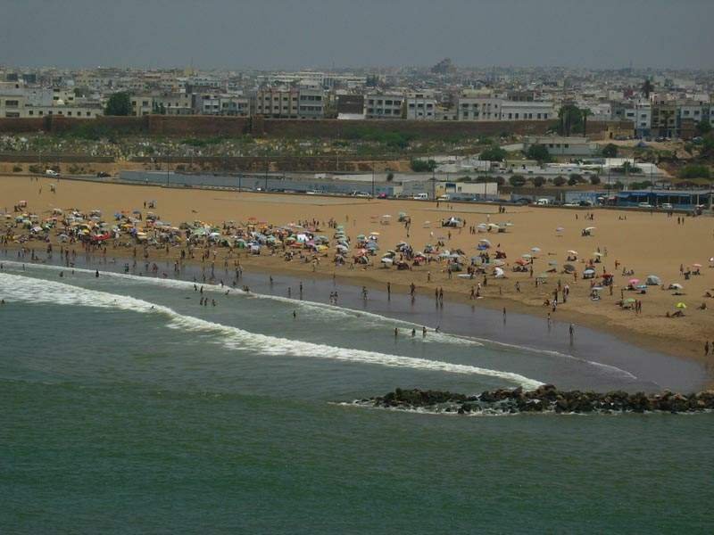 Plage de Salé – La commune de Salé